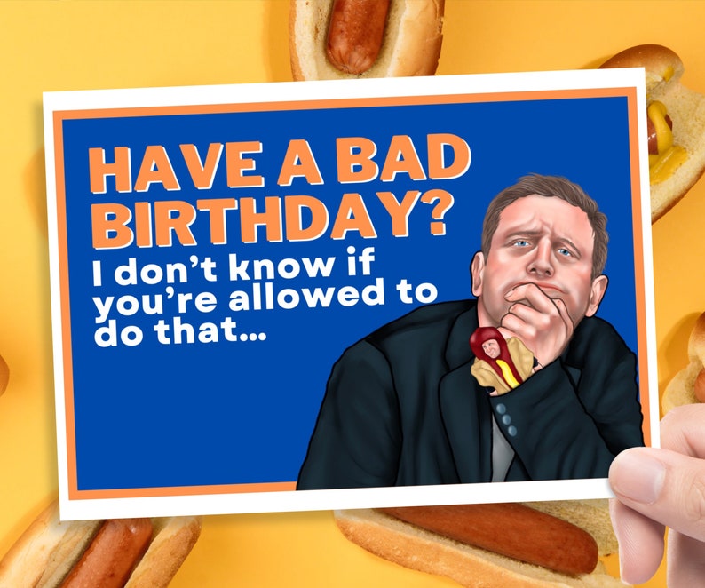 I Think You Should Leave Tim Robinson Birthday Card - Etsy