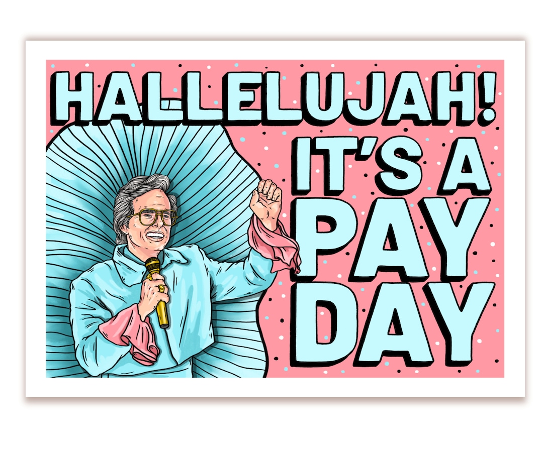 PAY DAY Baby Billy | Righteous Gemstones | Birthday Card - Etsy