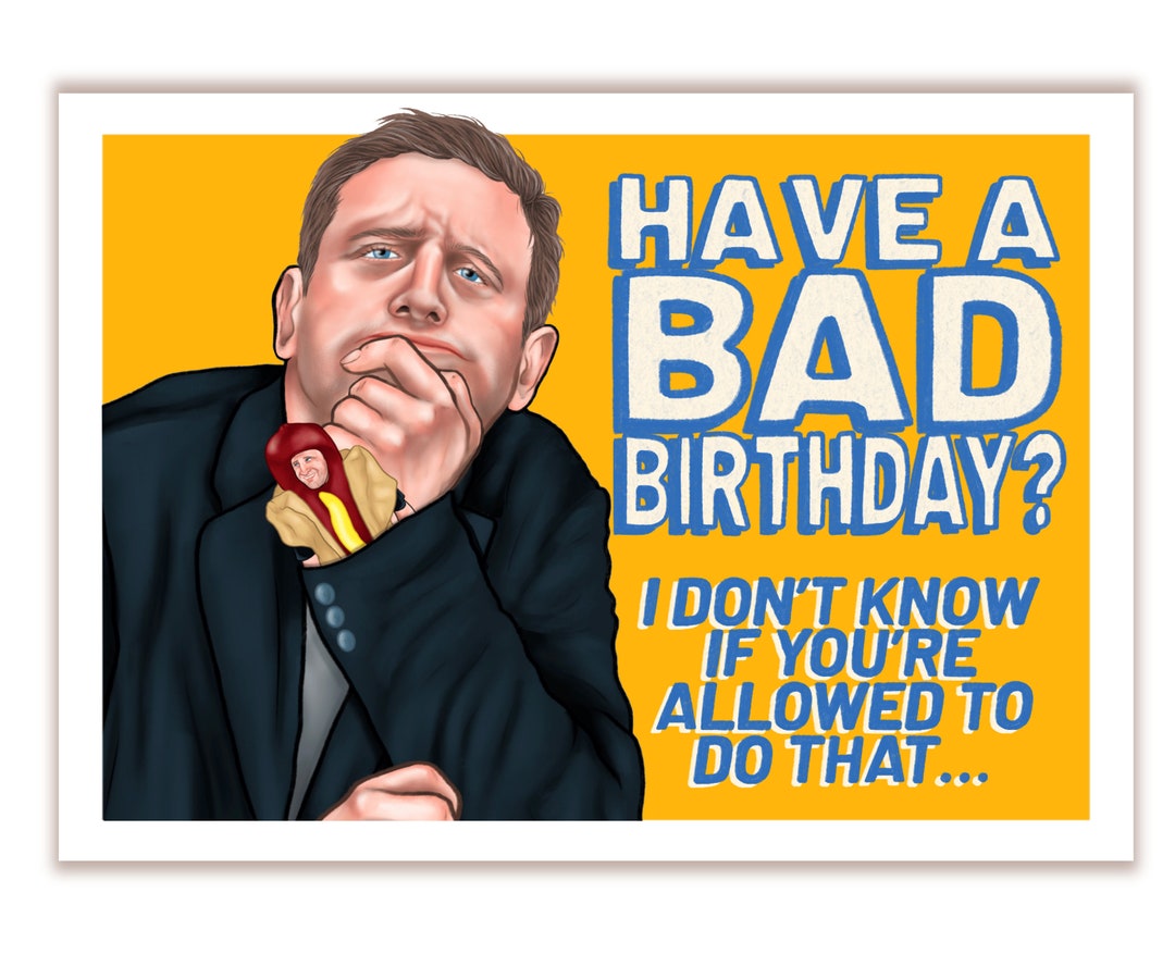I Think You Should Leave | Tim Robinson | Birthday Card - Etsy