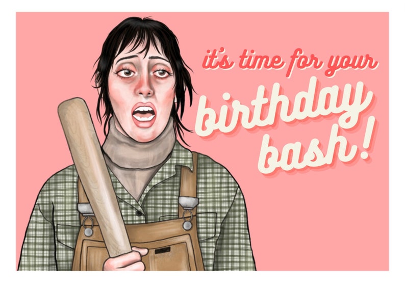 The Shining Birthday Card | Etsy