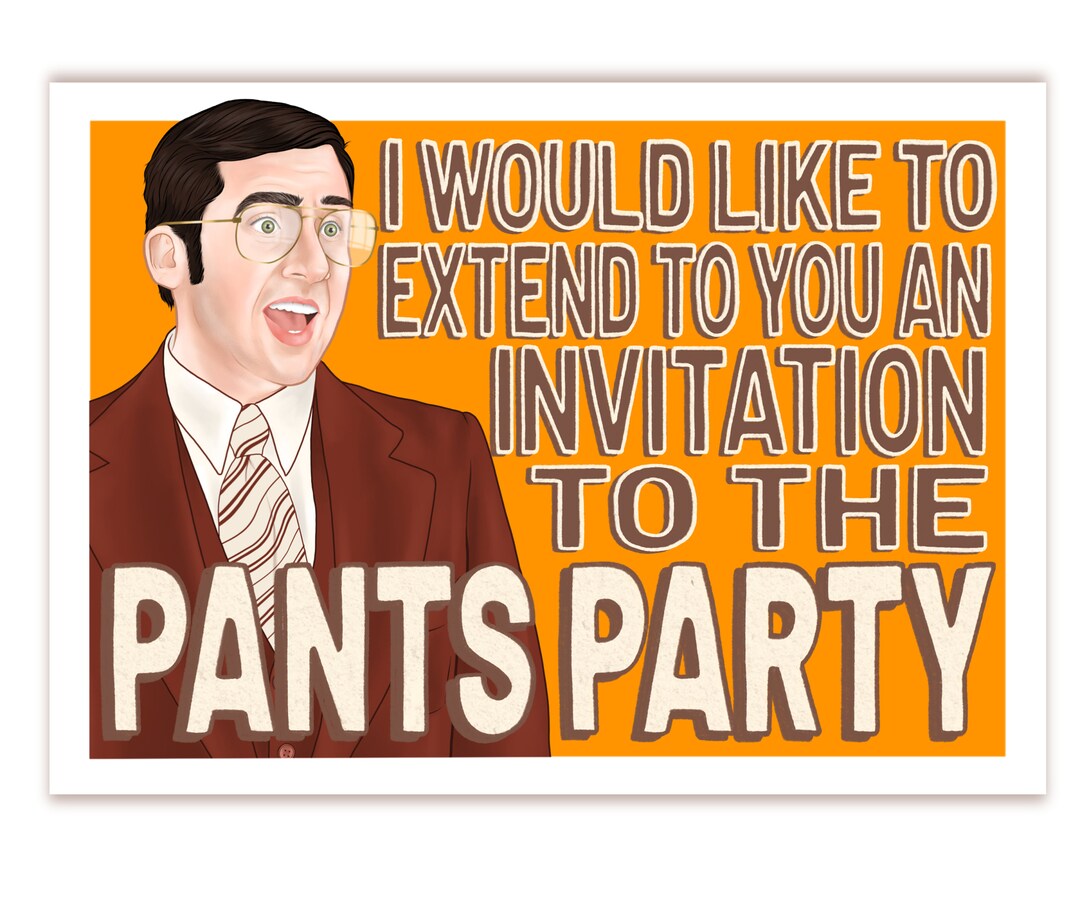 Anchorman | Steve Carell | Brick Tamland | Love | Anniversary | Blank ...