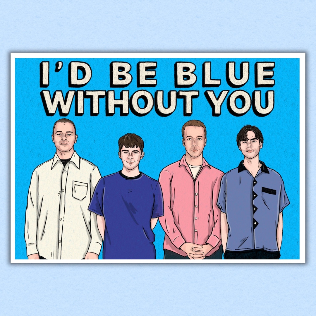 WEEZER | Blue Album| Greeting Card | Any Occasion - Etsy