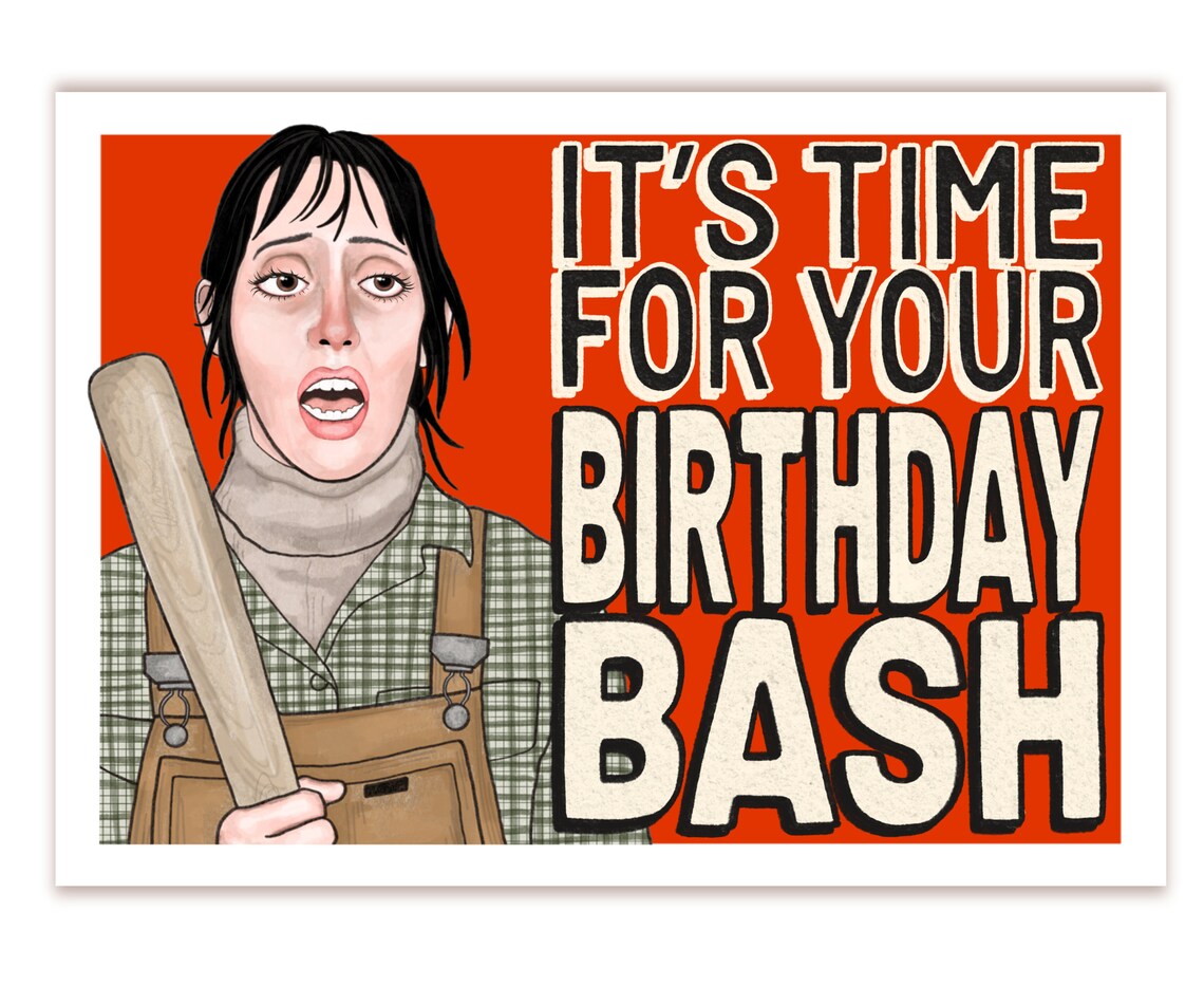 The Shining Birthday Card - Etsy