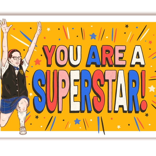 Superstar Molly Shannon Card - Etsy