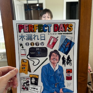 PERFECT DAYS | Wim Wenders Film | Art Print | Small Print 8.5x11’ - Etsy