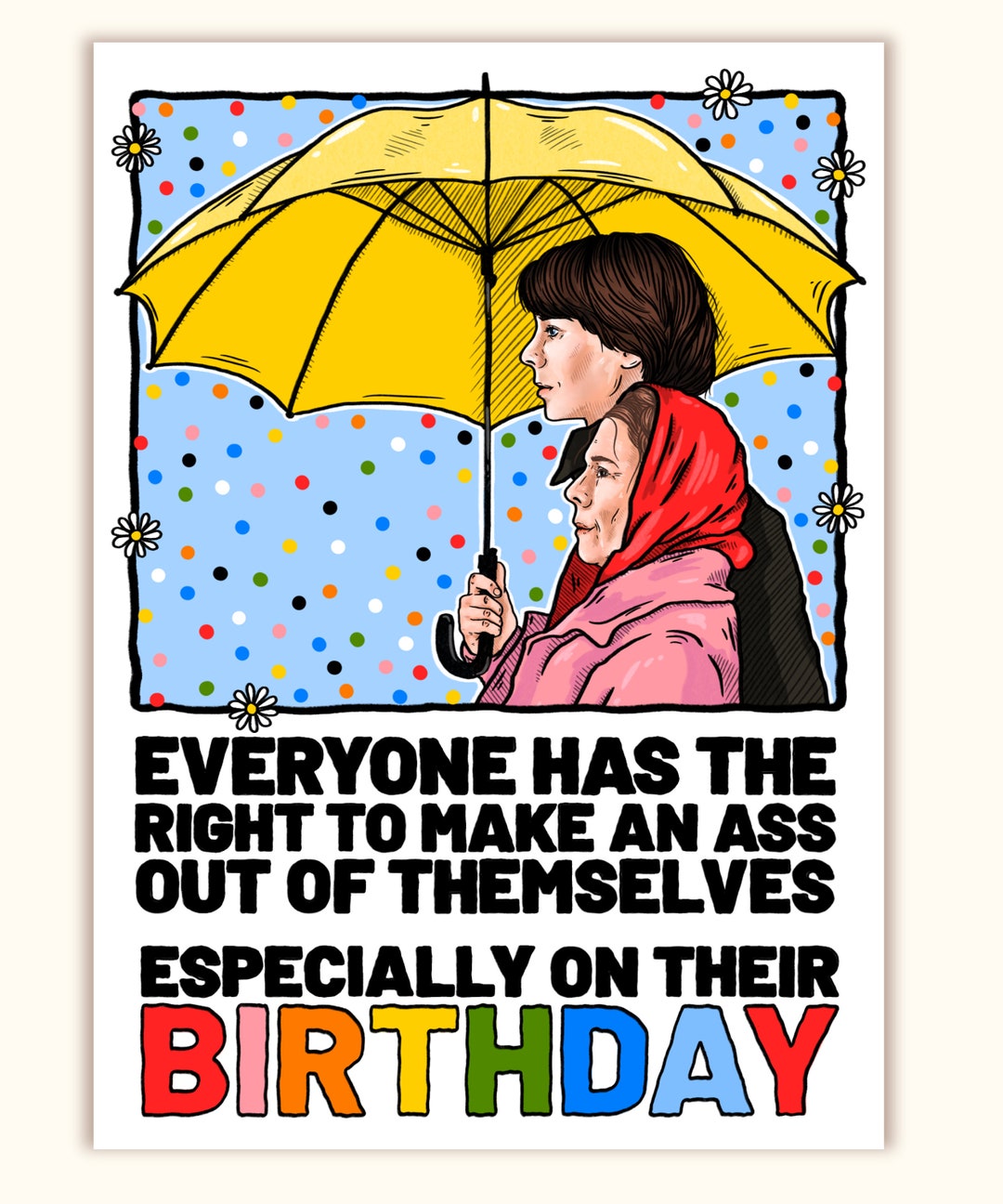 HAROLD & MAUDE | Birthday Card - Etsy