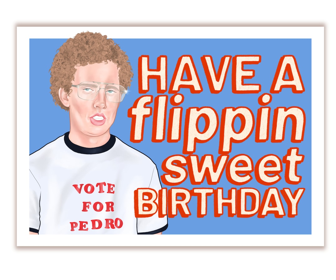 Napoleon Dynamite | Birthday Card - Etsy