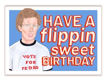 Napoleon Dynamite Birthday Card - Etsy