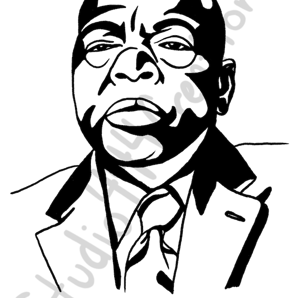 John Lewis Drawing - Etsy