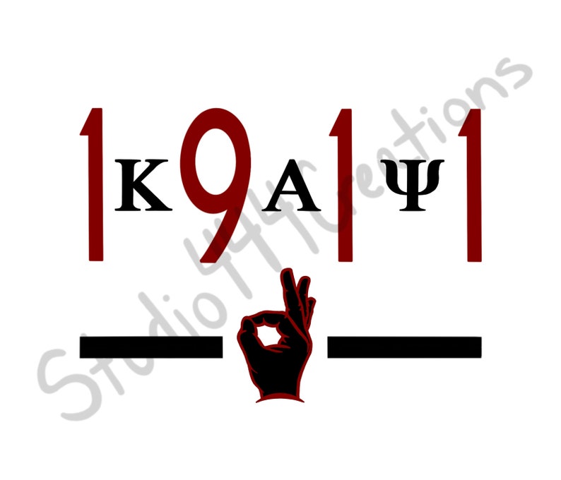 Kappa Alpha Psi SVG PNG – 1911 Design – Divine 9 Fraternity – HBCU ...