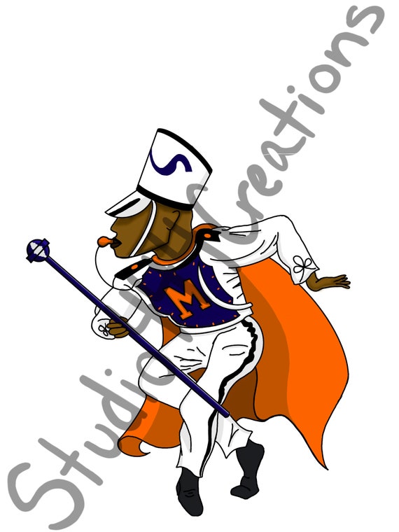 Morgan State University Bears SVG and Png/drum Major/hbcu - Etsy