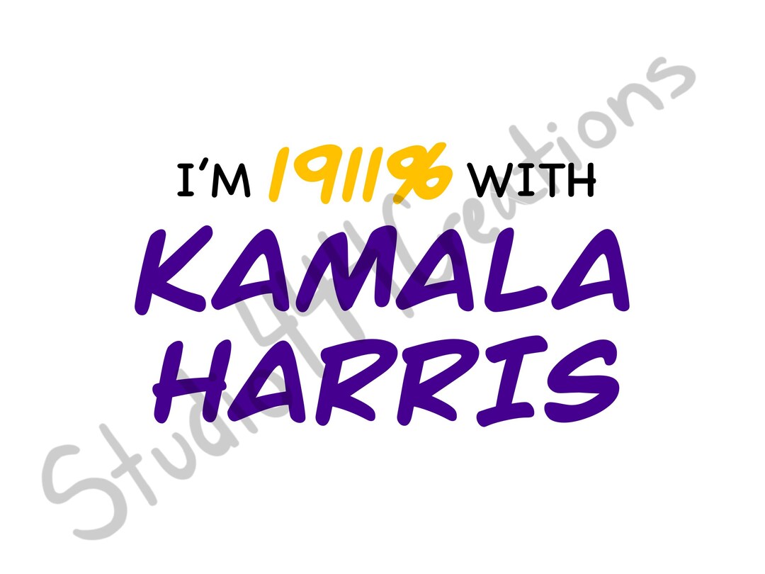 1911% con Kamala Harris / SVG y PNG - Etsy España