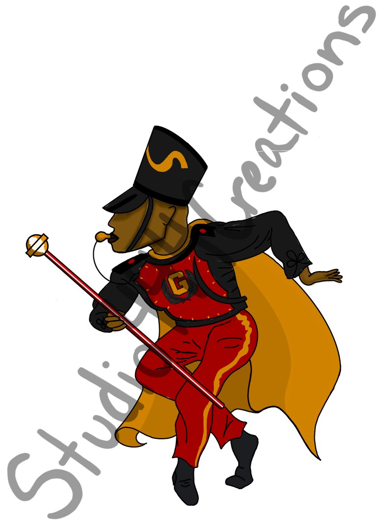 Grambling State University Tigers SVG and Png/drum Major/hbcu | Etsy Grambling State University Tigers SVG and Png/drum Major/hbcu | Etsy