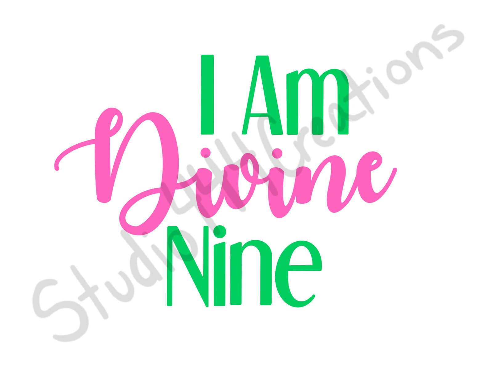 I Am Divine Nine Svg and Png/divine 9/HBCU - Etsy