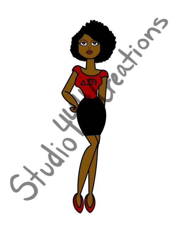 Delta Sigma Theta Woman