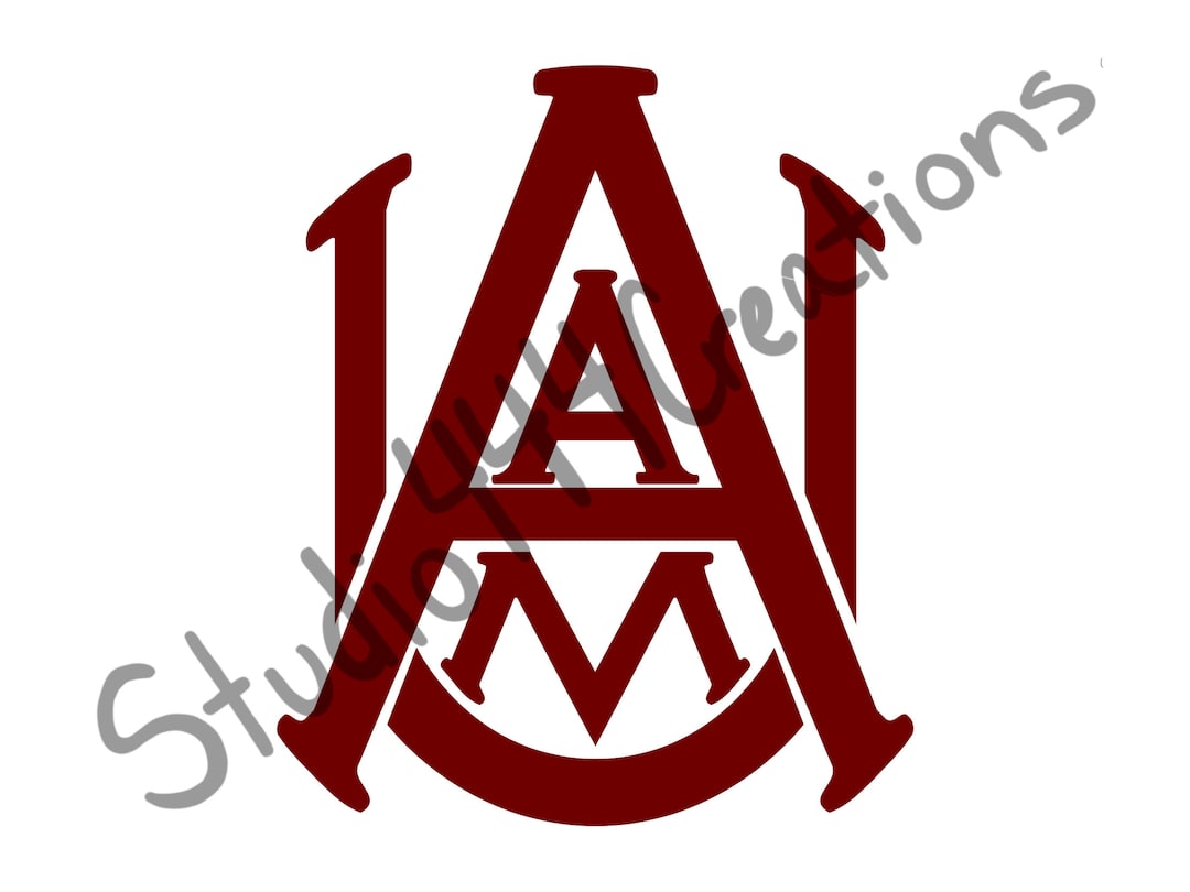Alabama A&M University Logo Svg and PNG - Etsy
