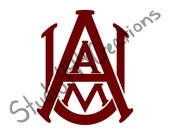 Alabama A&M University Logo Svg and PNG - Etsy