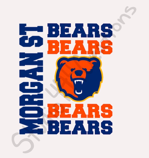Morgan State Bears Svg and PNG - Etsy
