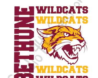 Bethune Cookman/hbcu Made Svg and Png - Etsy