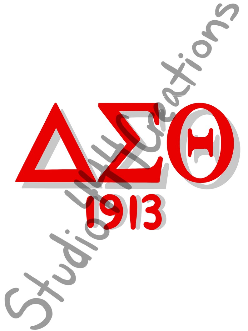 Delta Sigma Theta Svg and Png/divine 9/HBCU - Etsy