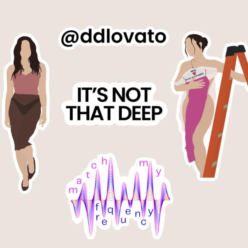 Demi Lovato - Etsy