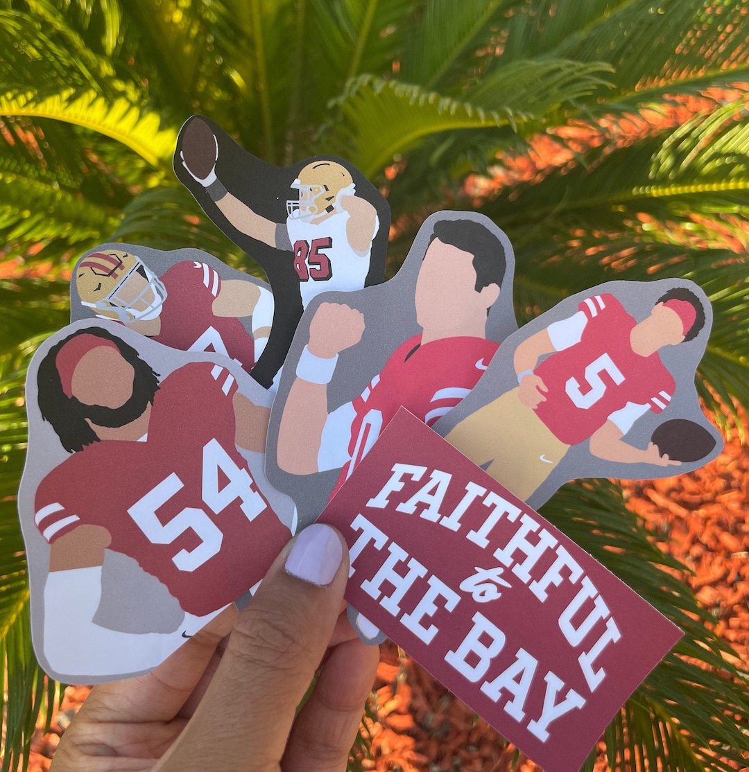San Francisco 49ers Sticker Set 2021 - Etsy