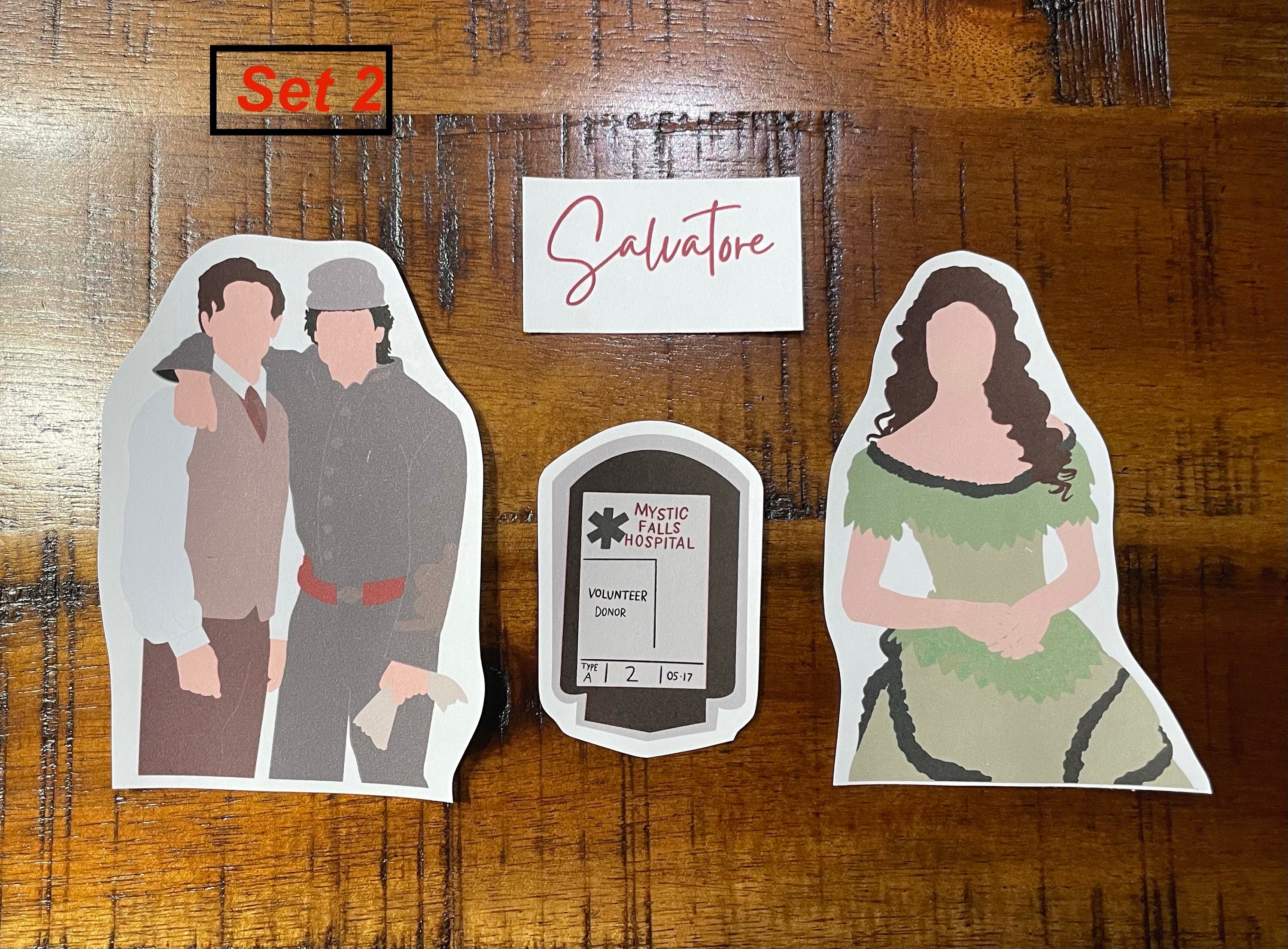 The Vampire Diaries Stickers - Etsy