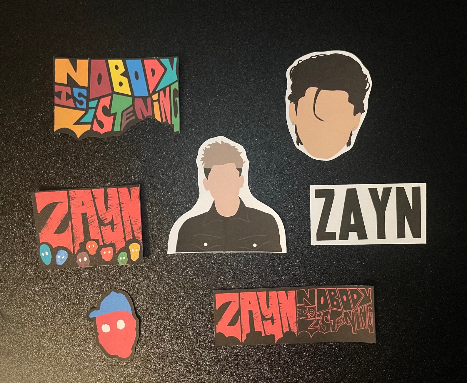 ZAYN Sticker Pack: Nobody is Listening - Etsy