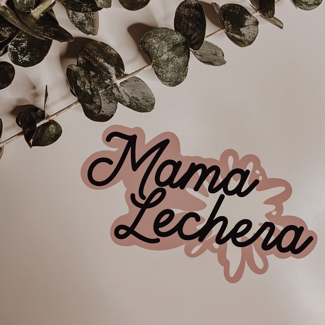 Mama Lechera Sticker Hispanic Hispanic Motherhood - Etsy