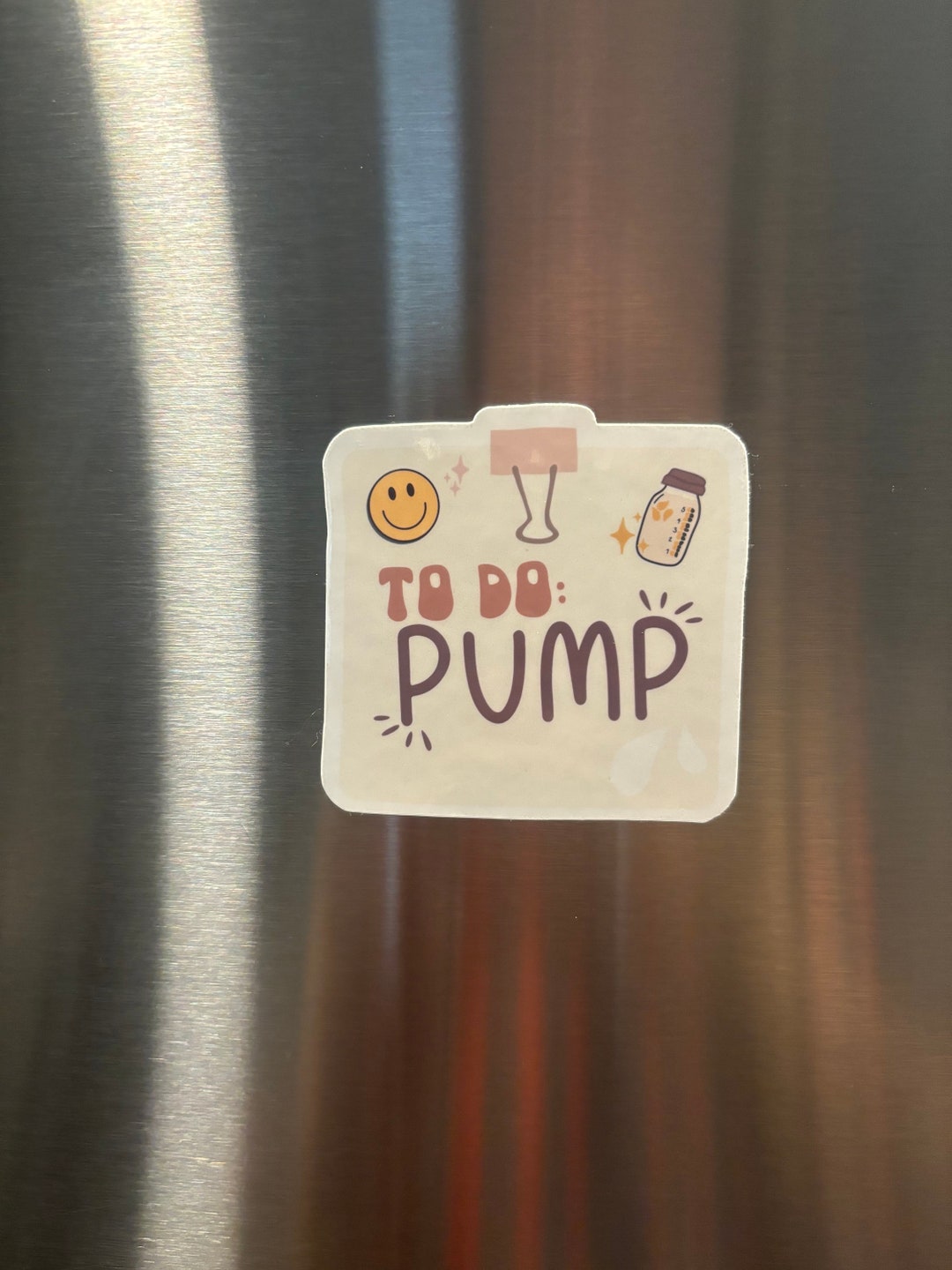 To Do: Pump Magnet / Breastfeeding Magnet / Breastfeeding Mom ...