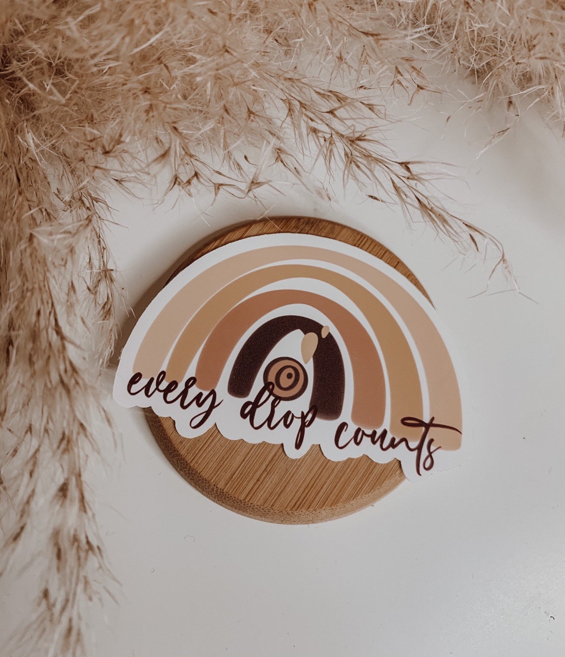 Breastfeeding Rainbow Sticker Every Drop Counts Organic | Etsy