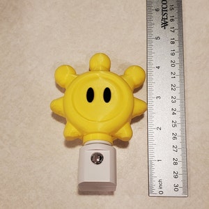 Super Sunshine Sprite Night Light 3D Printed Room Décor - Etsy