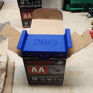 Shotgun Shell Reloading Boxing Aide Tray 12G 20G 28G Multiple Colors ...