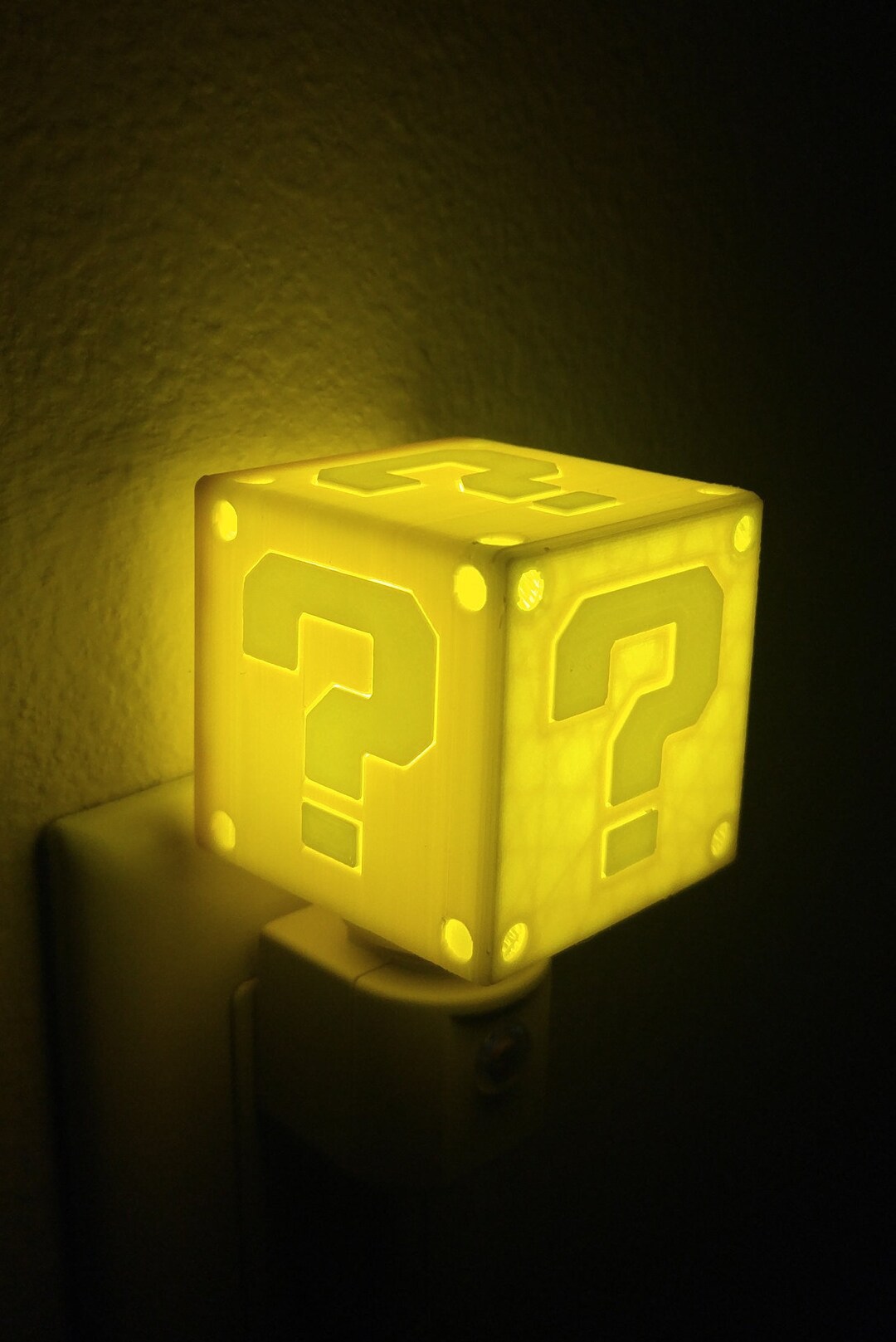 Super Mario Bros Coincube Mystery Box Nightlight 3D Printed Room Decor ...