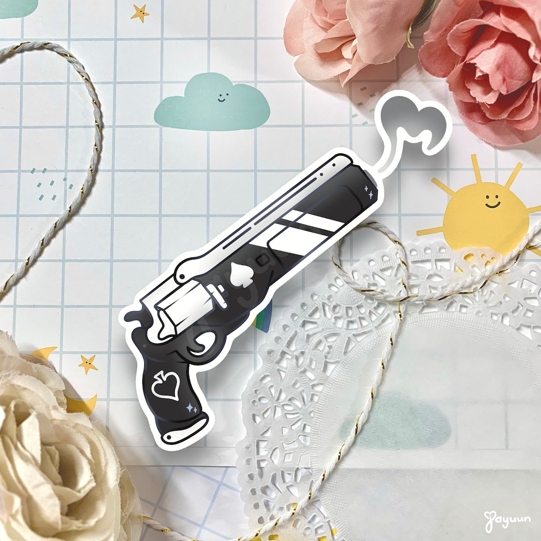 Ace of Spades Sticker | Cute Video Game Sticker | Kawaii Vinyl Decal ...