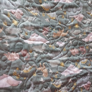 Jurassic Babies Crib Quilt - Etsy