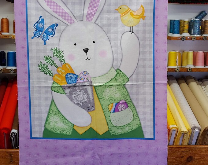 Easter Bunny Panel - Etsy