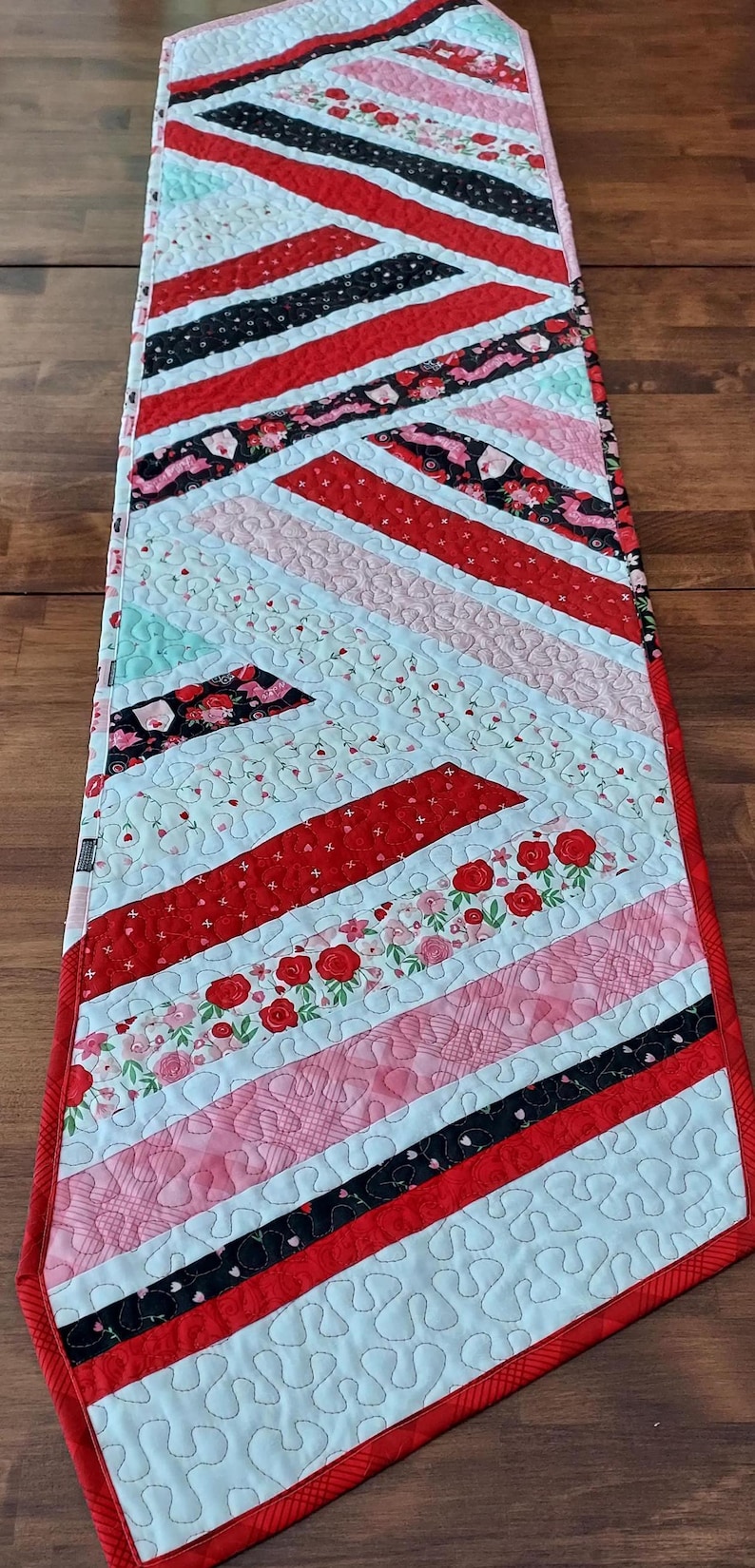 Valentines Greased Lightning Table Runner - Etsy