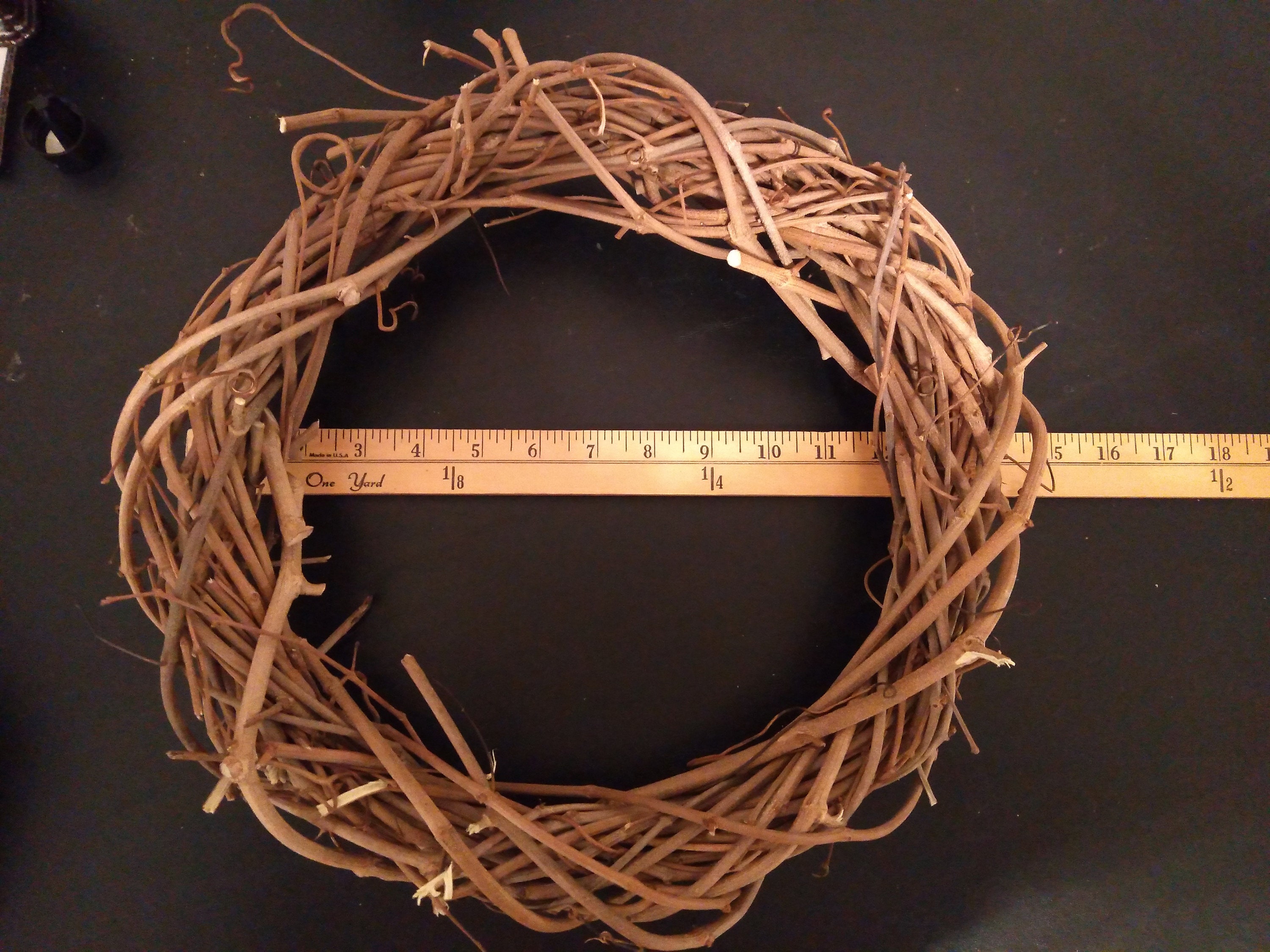 Rustic Natural Grapevine Wreath - Etsy