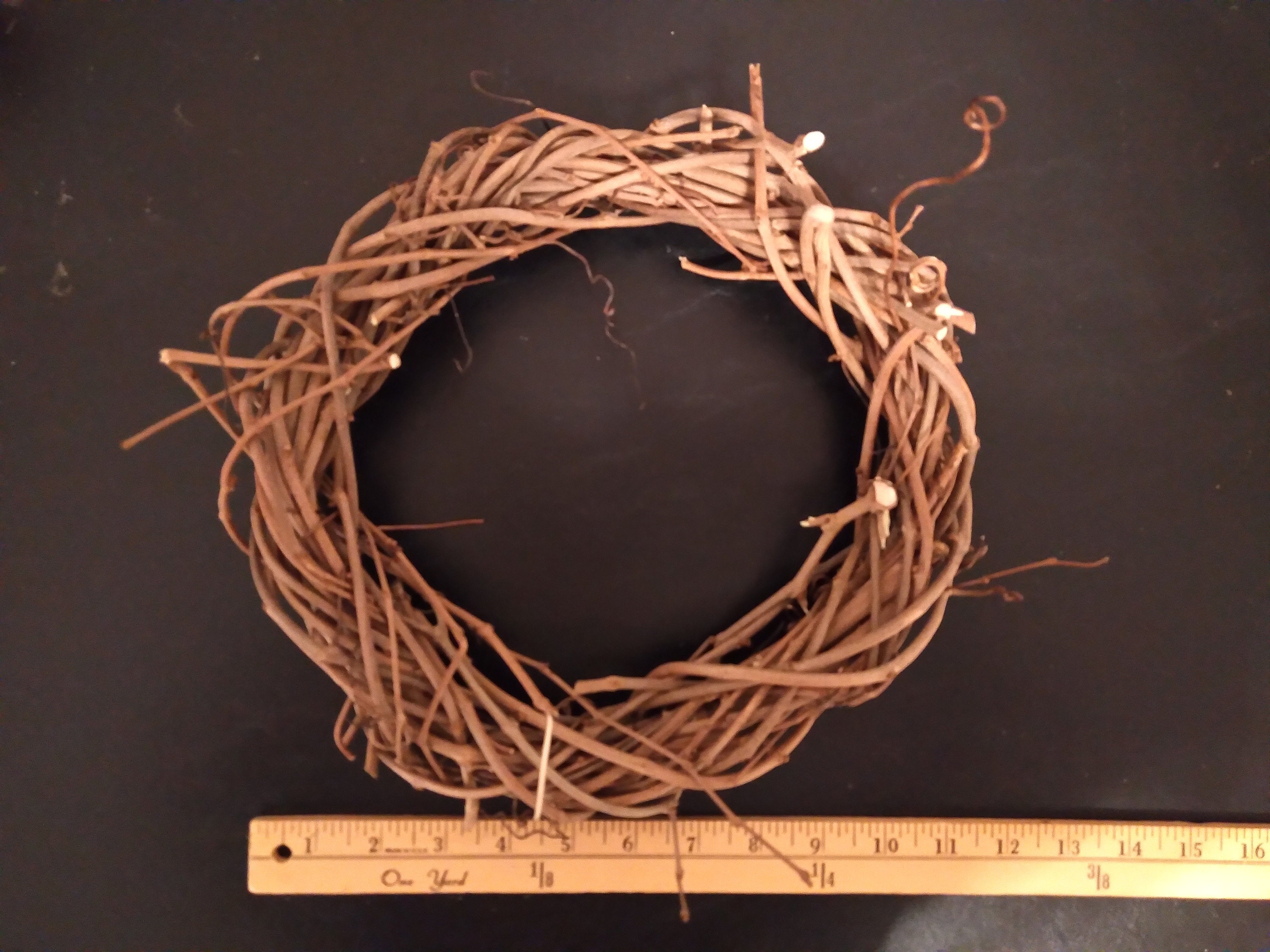 Rustic Natural Grapevine Wreath - Etsy