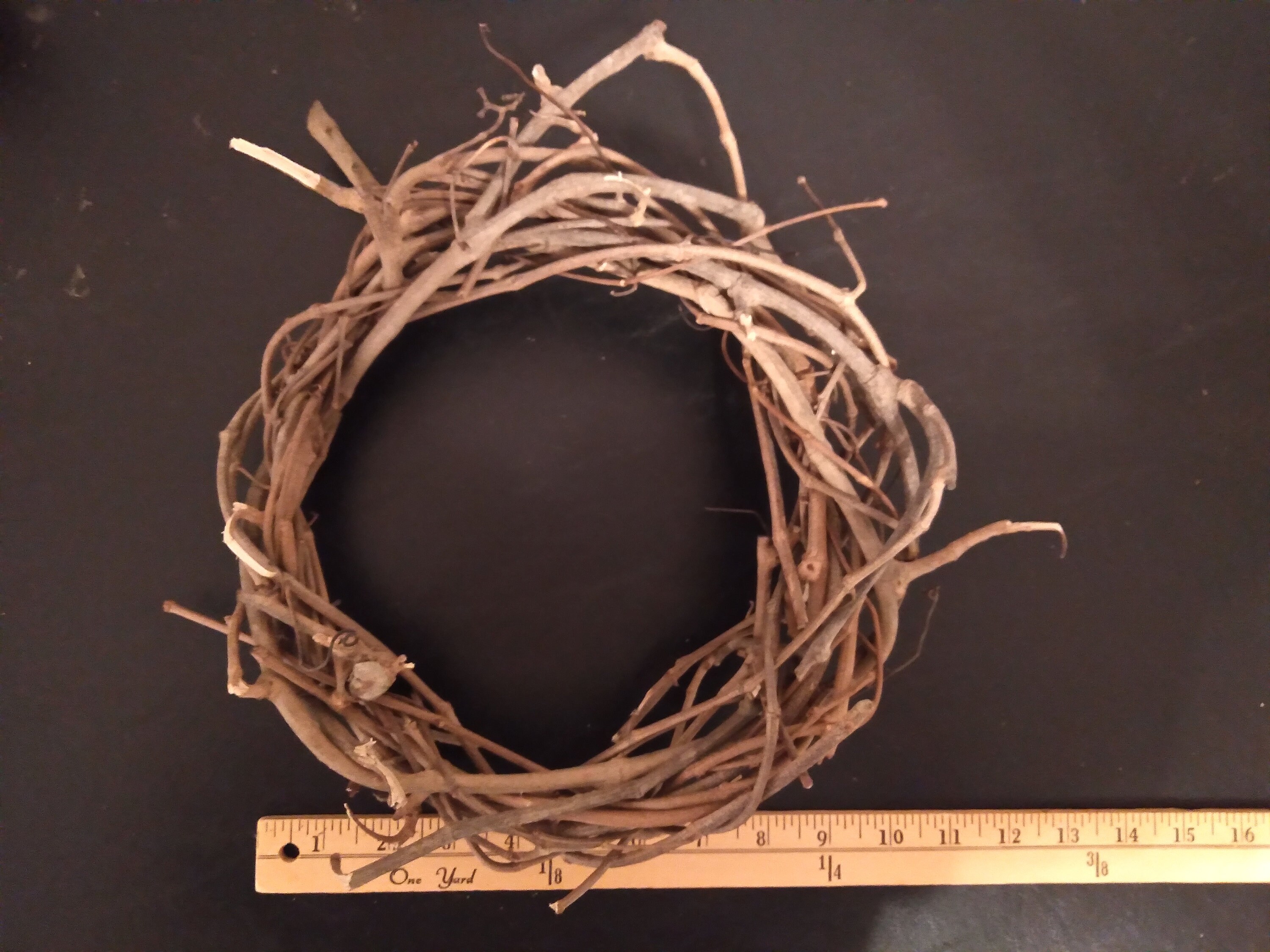 Rustic Natural Grapevine Wreath - Etsy