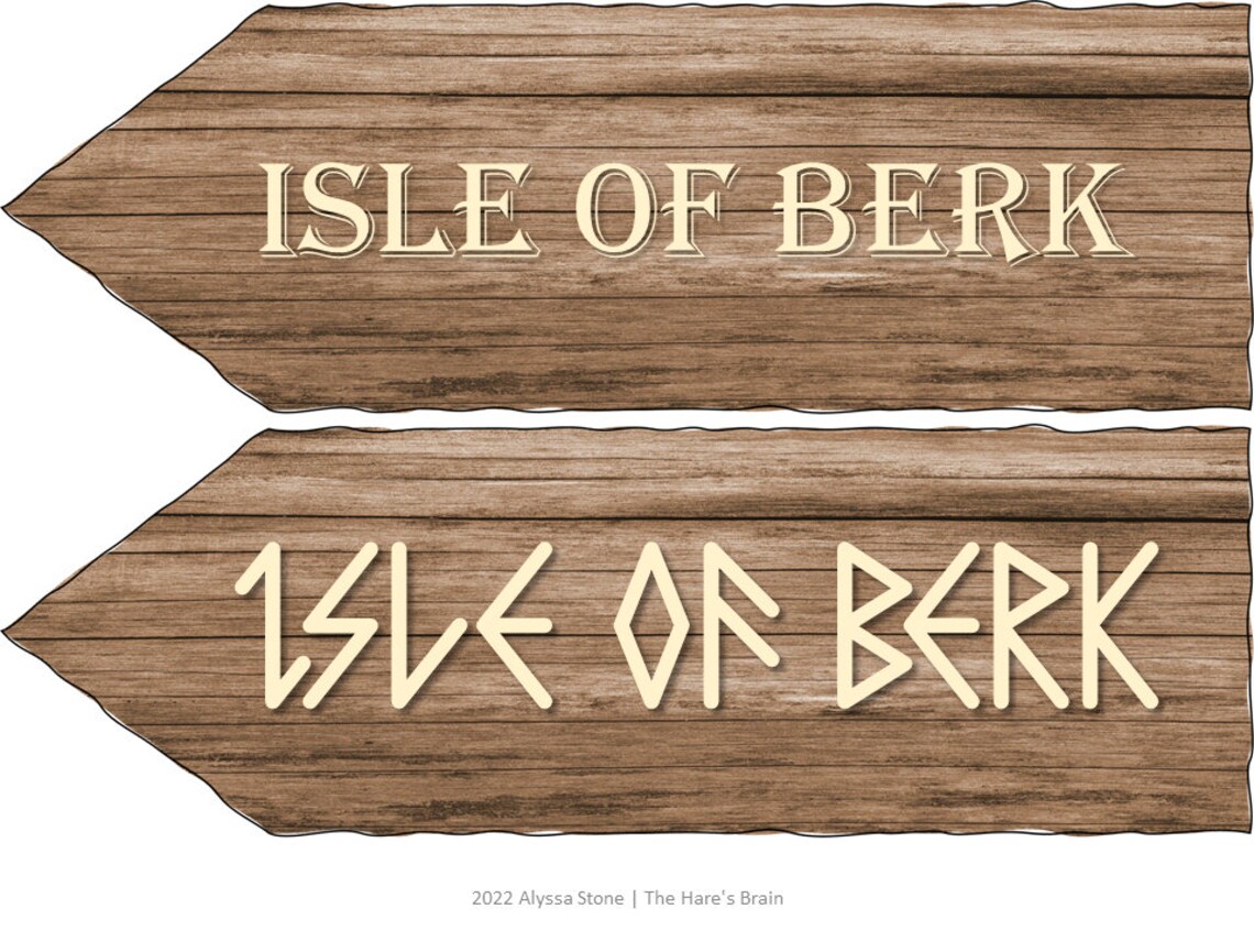 Storybook Directional Signs printable Wood Background - Etsy