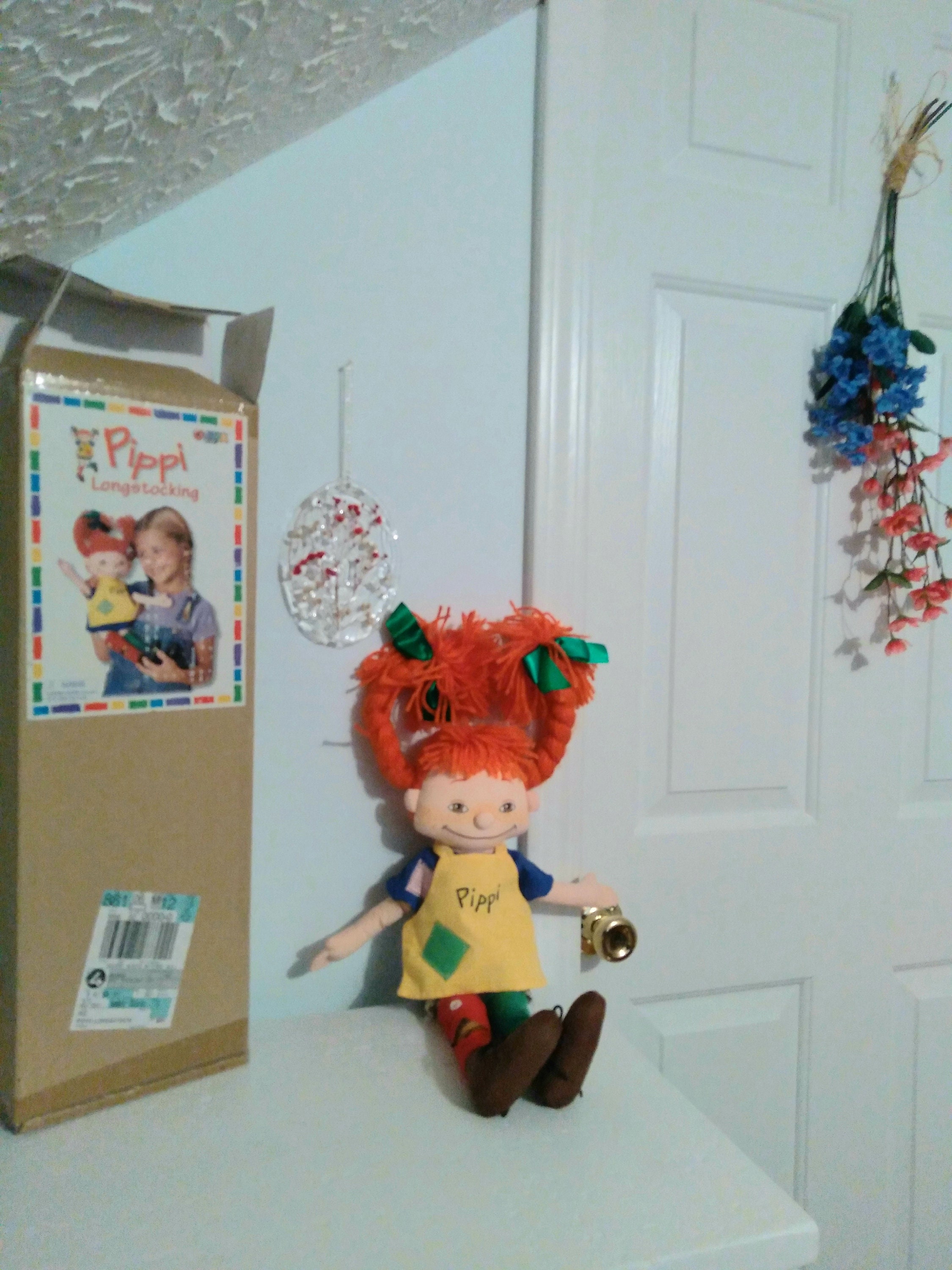 Vintage 16 Cloth Pippi Longstocking Doll omega Toys - Etsy