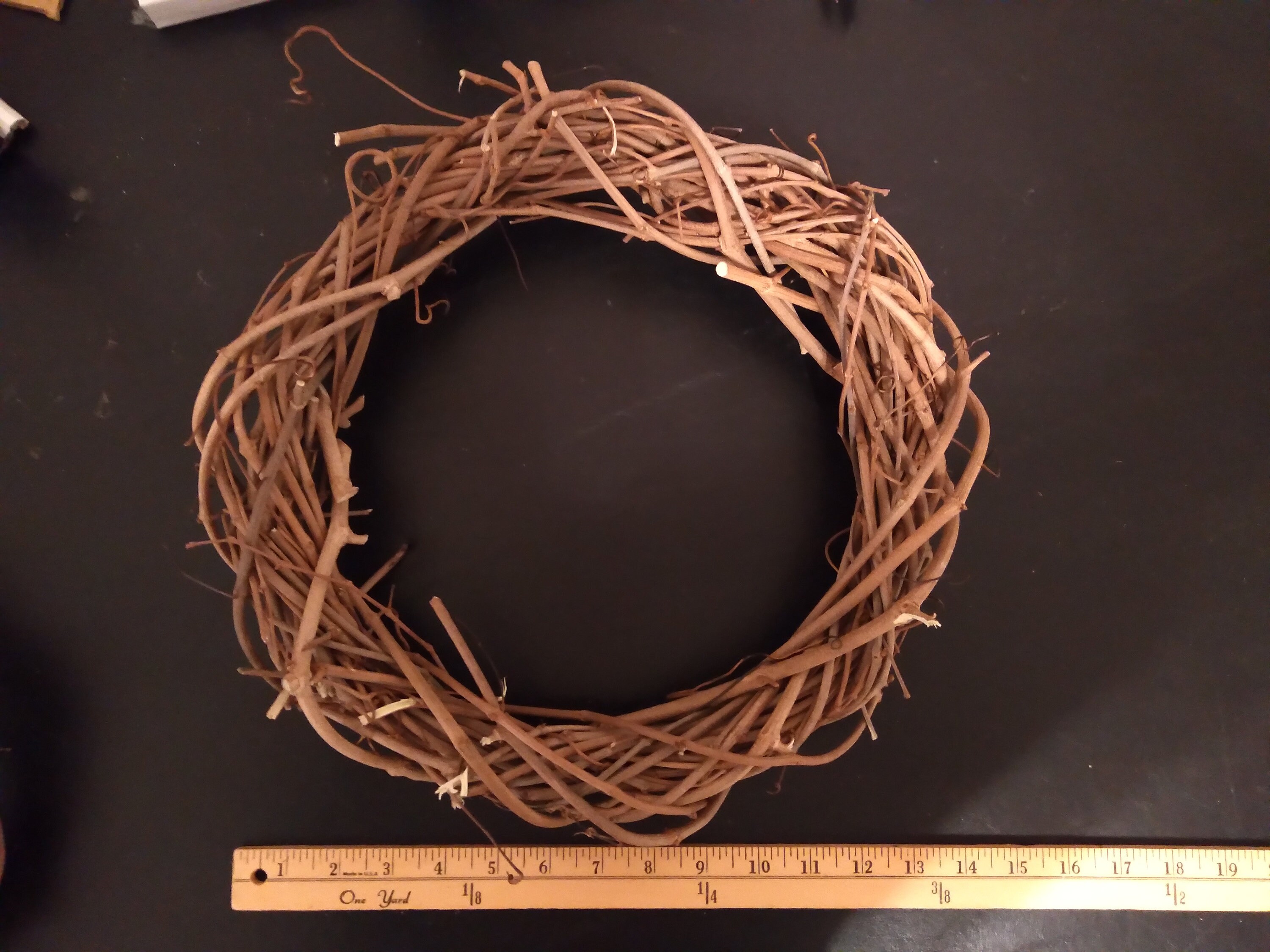 Rustic Natural Grapevine Wreath - Etsy