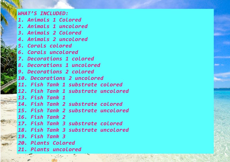 Build A Fish Tank Printable Craft, Build an Aquarium, Pretend Play, DIY ...