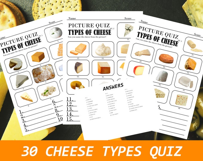 50 Printable POPULAR SNACKS Picture Quiz, Picture Trivia, Party Game ...
