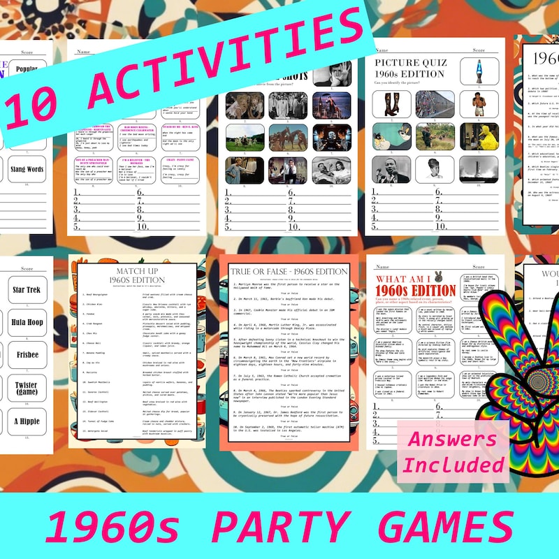 1960s Games - Etsy