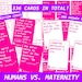 Cards Against Maternity | Humans Vs. Maternity| Baby Shower| Pregnancy ...
