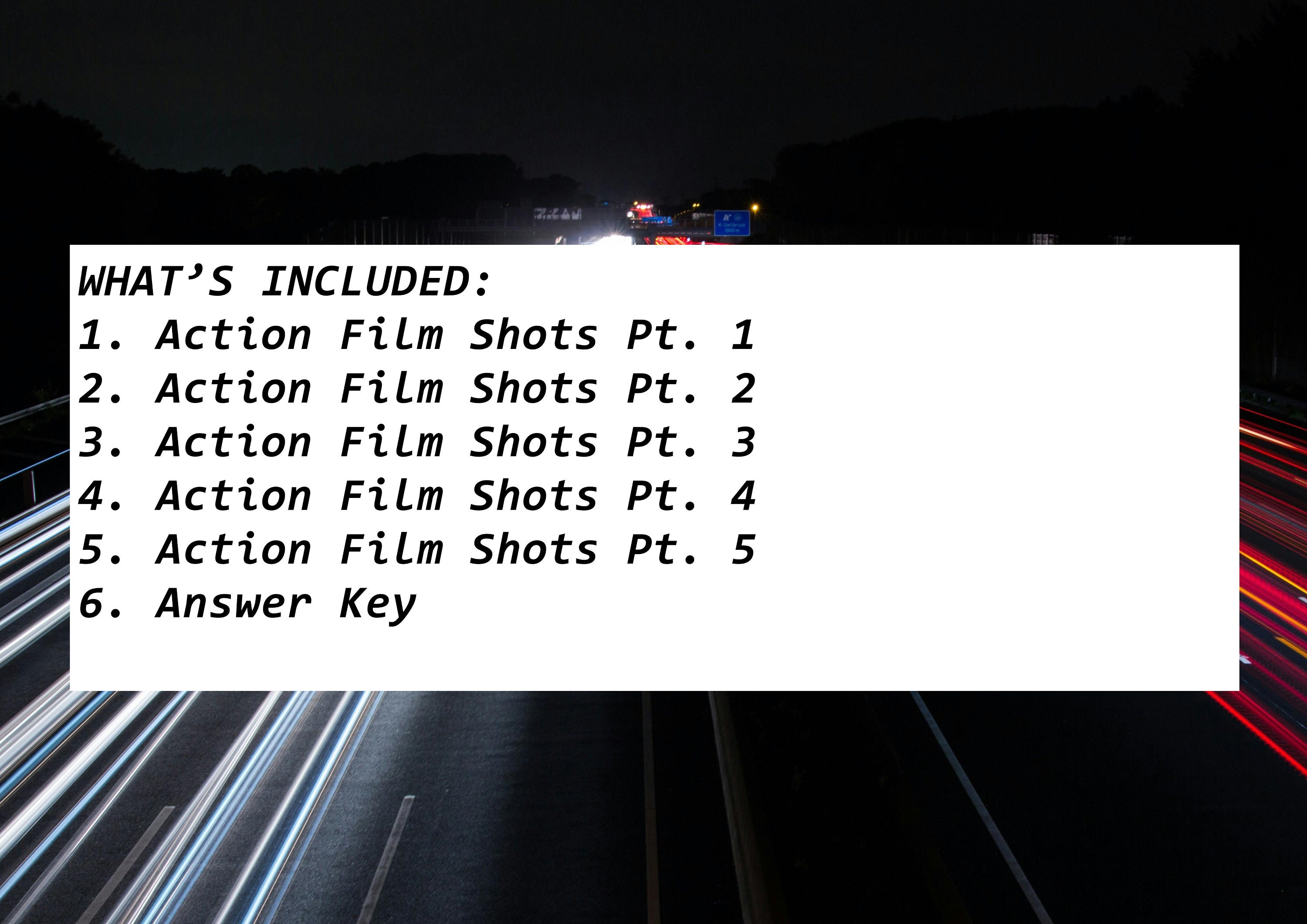50 Printable ACTION Movie Shots Picture Quiz, Picture Trivia, Party ...