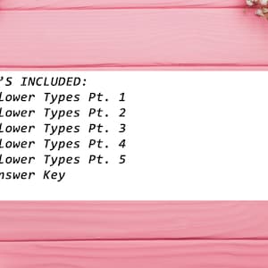 50 Printable FLOWER TYPES Picture Quiz, Picture Trivia, Party Game ...